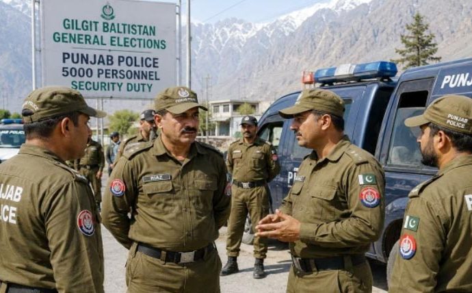 Punjab Police Deploys 5,000 Personnel for Gilgit-Baltistan Elections ...